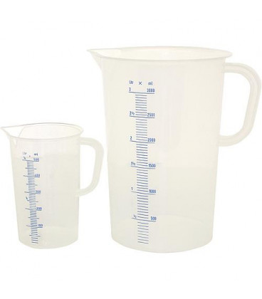 Gobelet gradue en polypropylene 500 ml